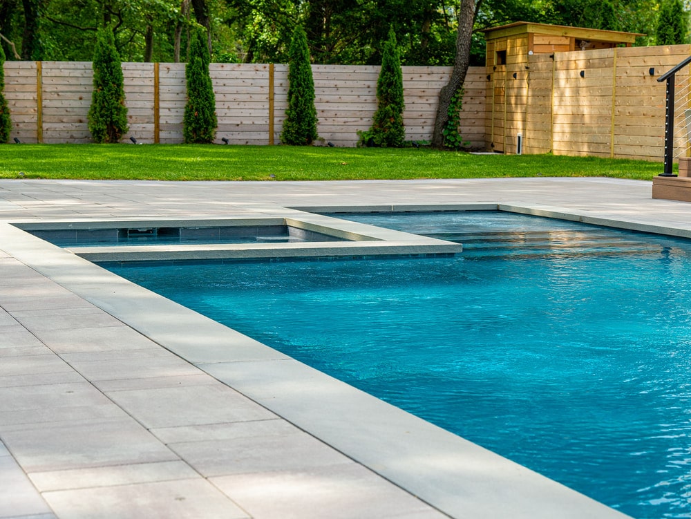 Custom Built Gunite Pools and Hardscaping by Cliffstone Corp